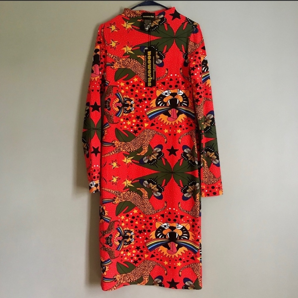 Iso - Nooworks Pride Tiger Demi Dress - Gem